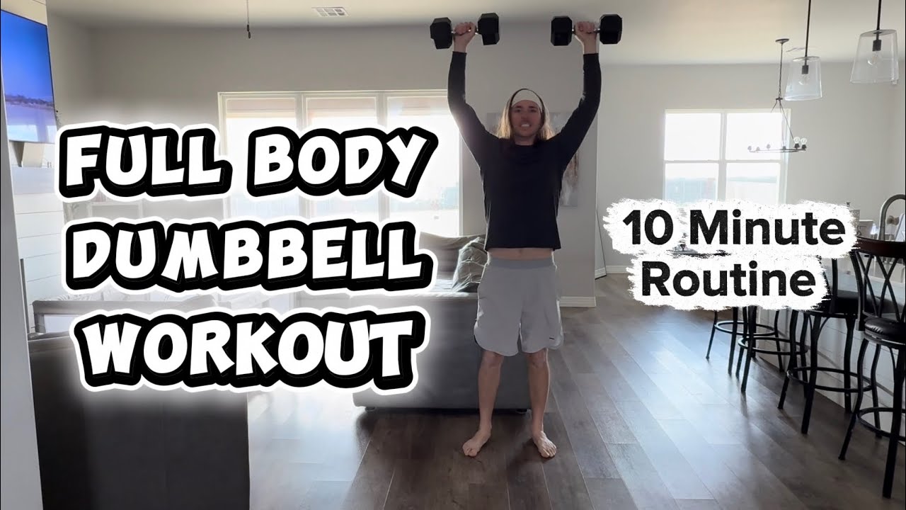 FULL BODY Dumbbell Workout at Home | Build Muscle Fast (No Gym Needed ...