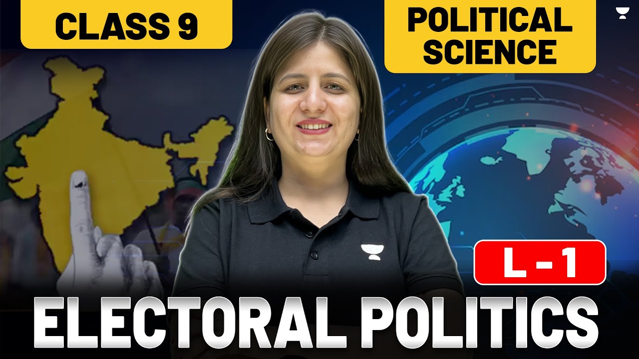 Electoral Politics | L-1 | CBSE Class 9th Political Science | By Shweta ...