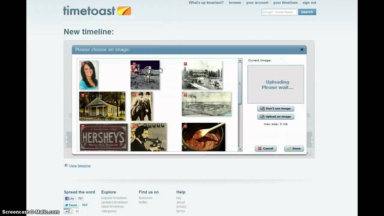 Time Toast Timeline Tutorial - YouTube