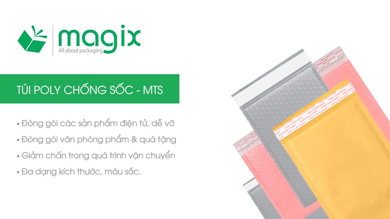 MTS | PACKAGING | POLY BUBBLE MAILING BAG | TÚI POLY NIÊM PHONG CHỐNG ...