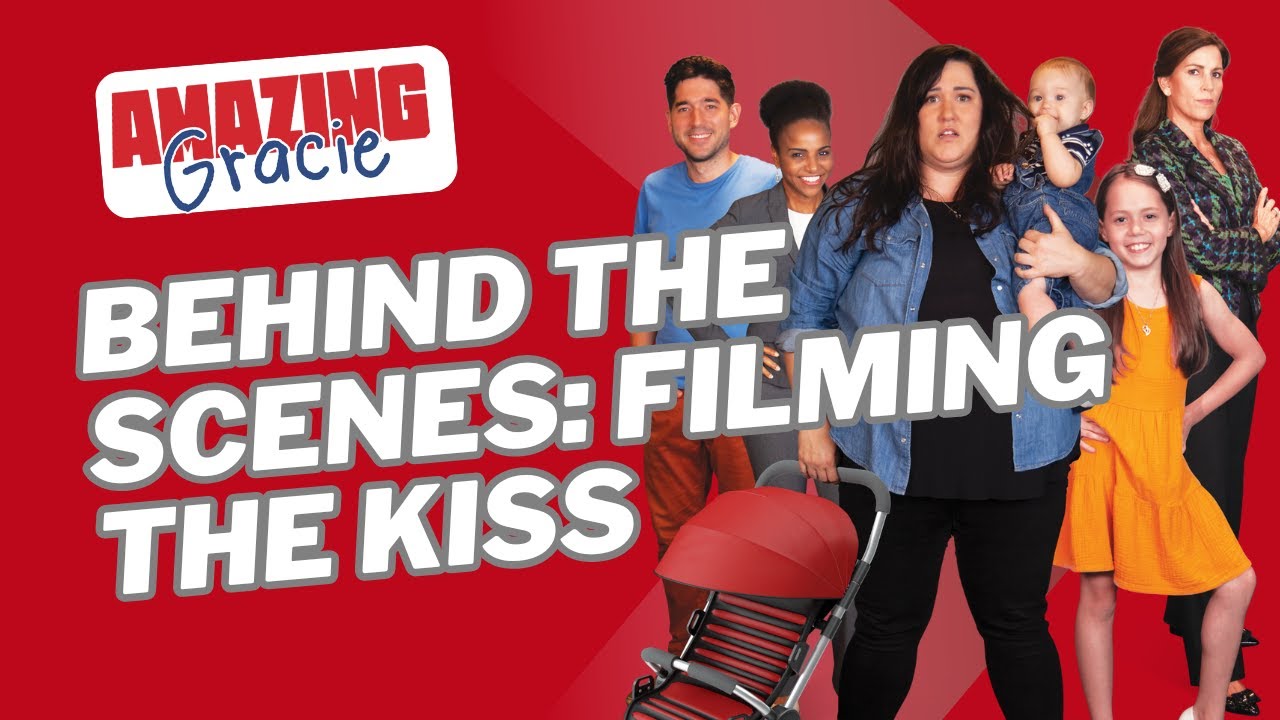 The Kiss Scene | Behind the Scenes With the Cast of Christian Comedy ...