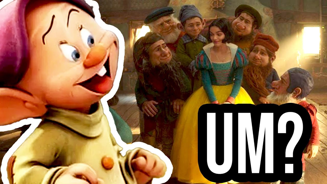 Snow White and the 7 UNCANNY WEIRD AF Dwarfs - YouTube