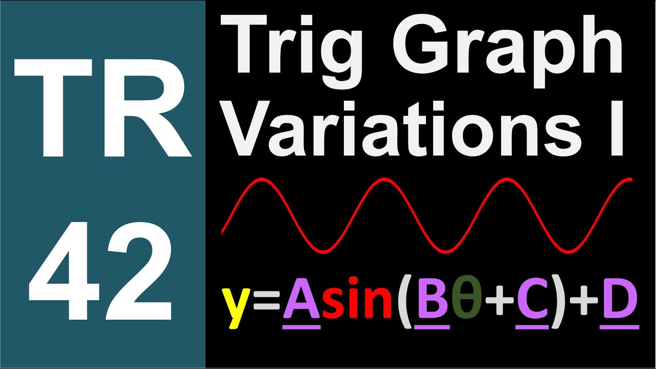 TR-42: Trig Graph Variations (Trigonometry series by Dennis F. Davis ...