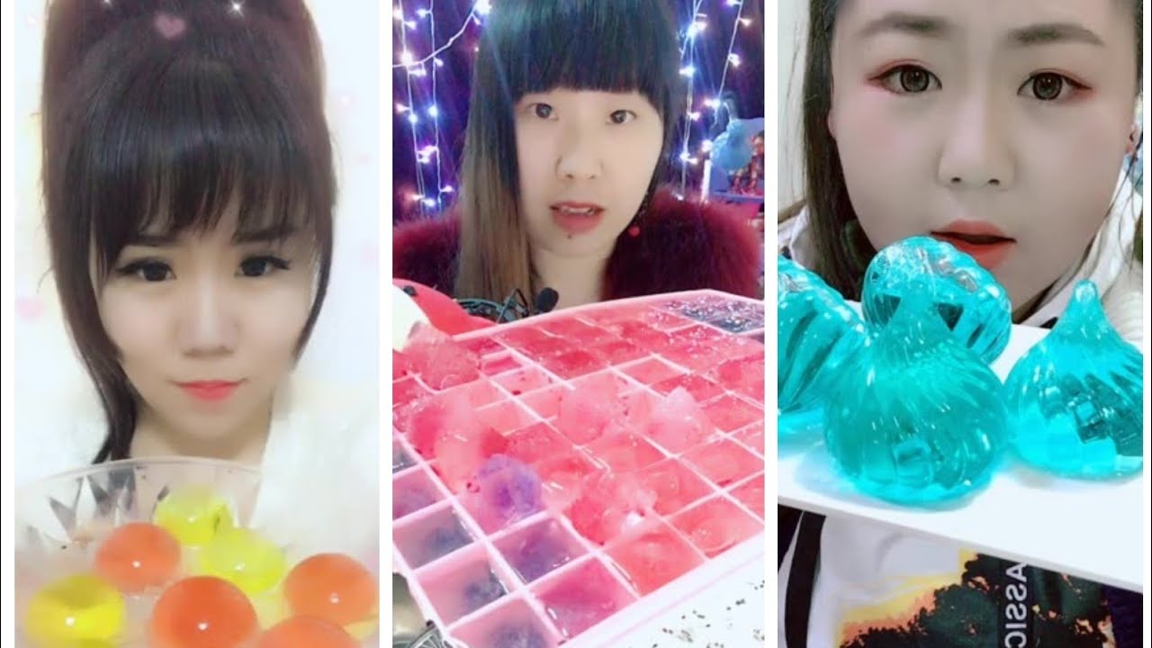 Funny Crunchy Ice Eating And Drinking Juices Funny Ice Fails Buz Yemek ...