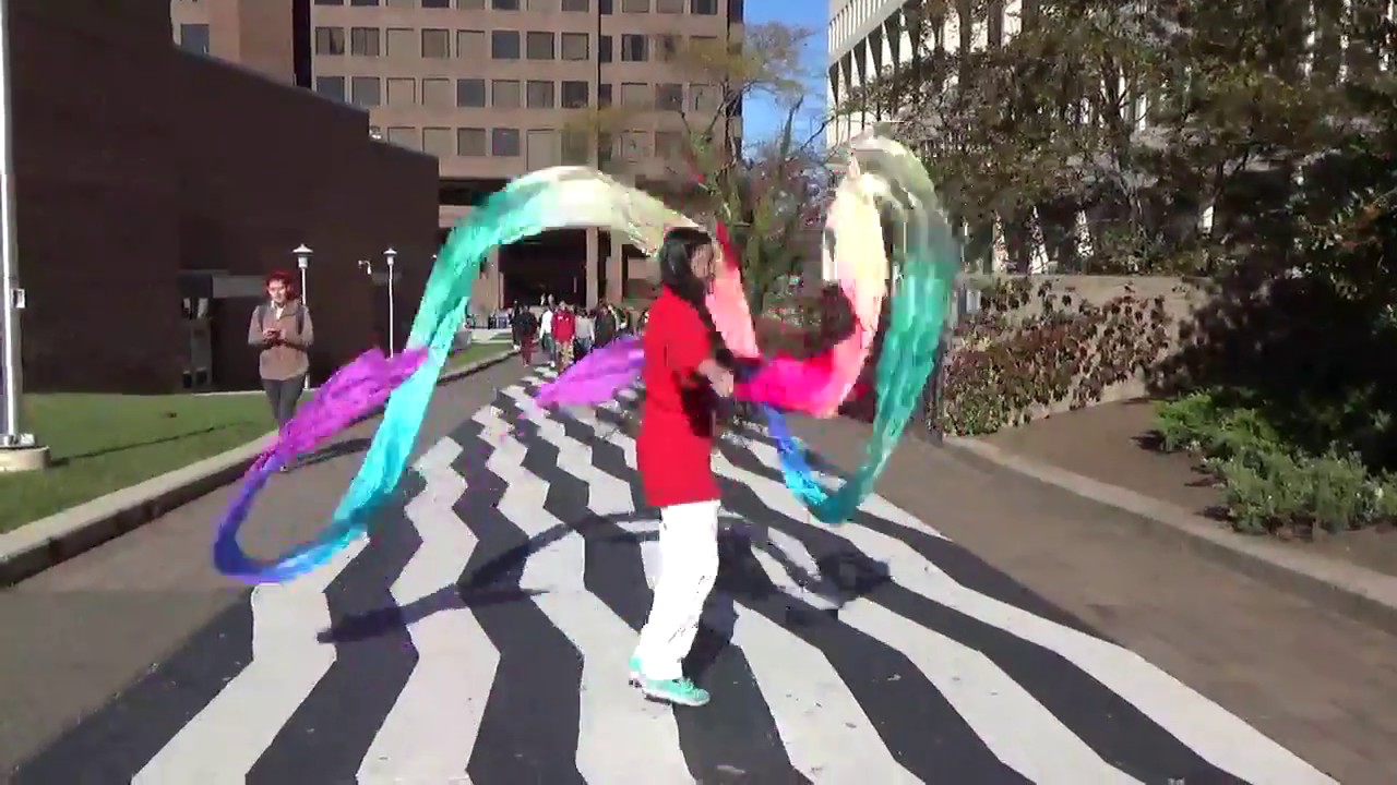 Kim Hardiman Ribbon Dance on Zebra Path SBU 11 2016 177 - YouTube