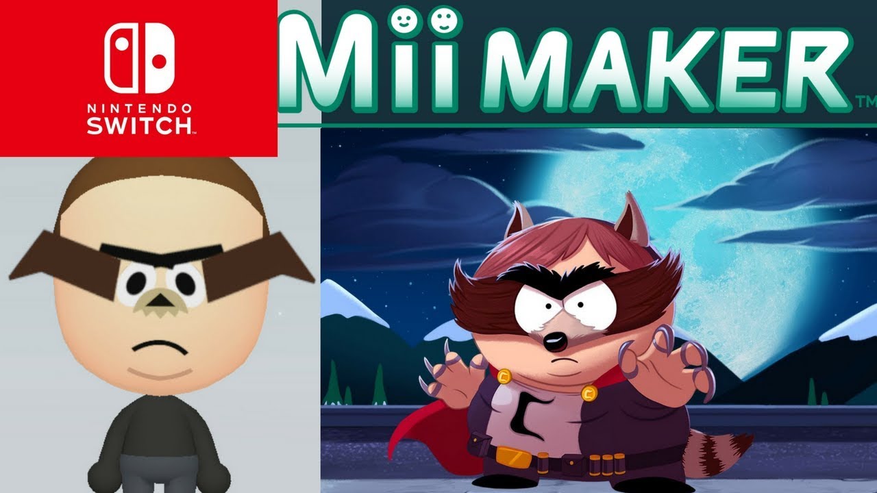 Mii Maker How To Create Cartman "The C00n" From South Park: The ...