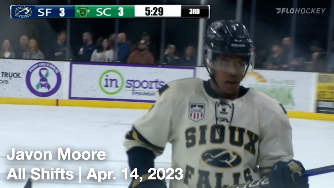 Javon Moore (SF7) | All Shifts | Sioux Falls Stampede vs. Sioux City Musketeers | 4 14 2023 ...