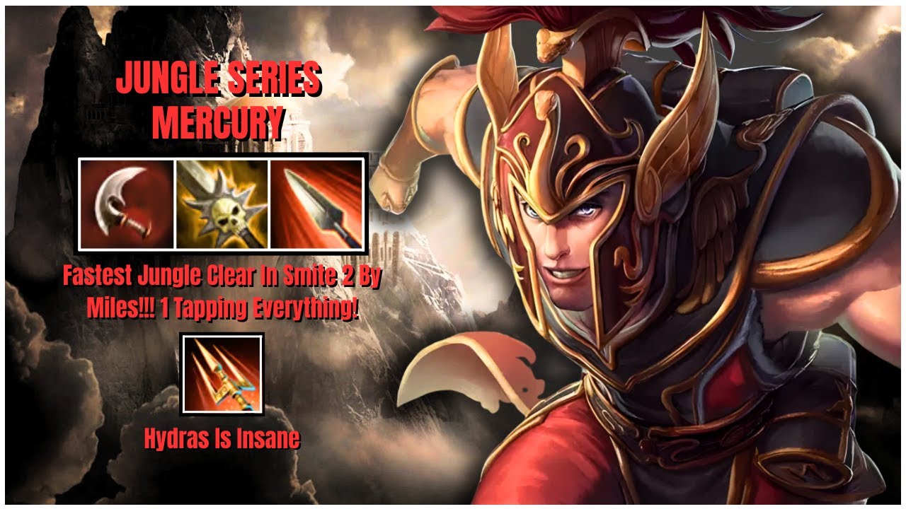 Jungle Series Mercury || Fastest Jungle Clear In Smite 2 By Far!!! 1 ...