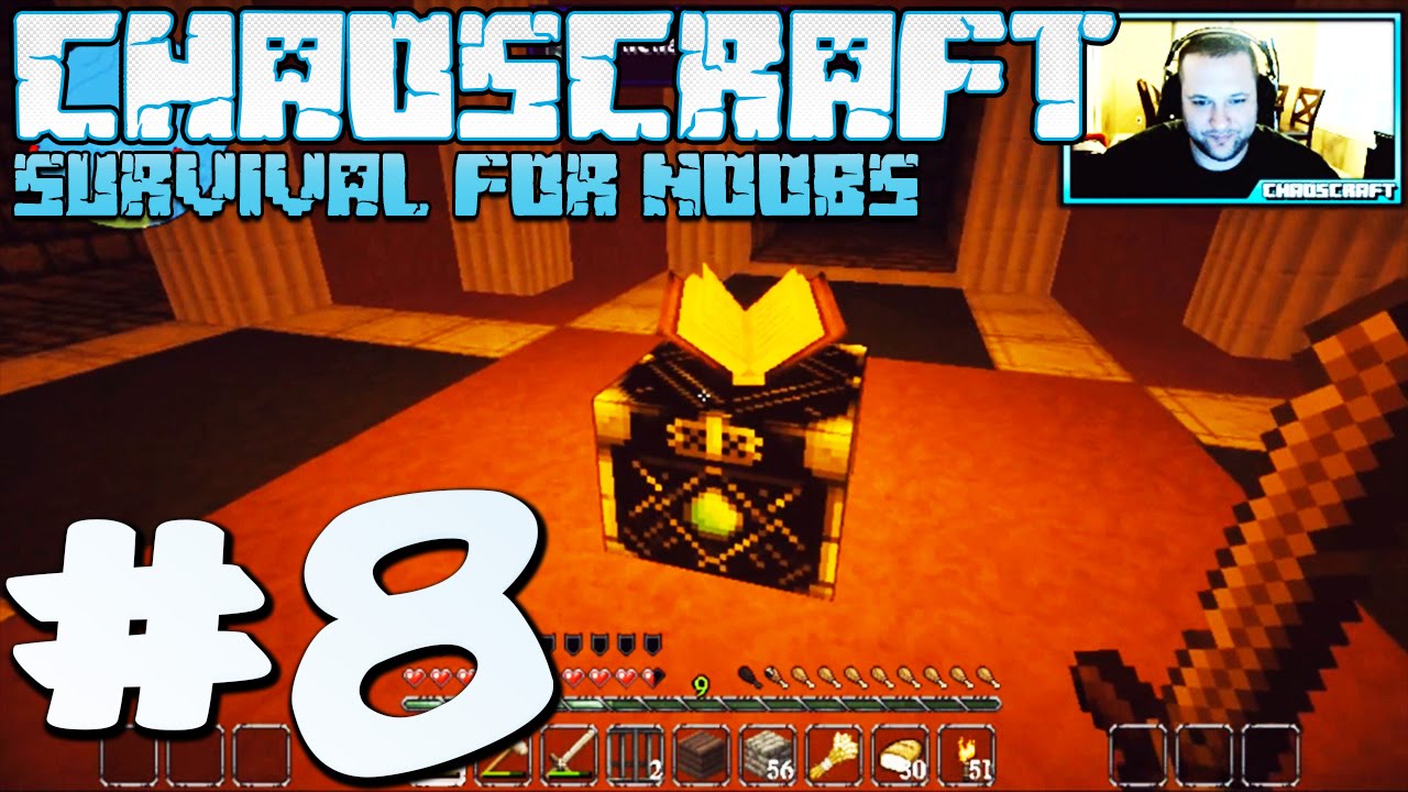 Minecraft - ChaosCraft #8 - "I HIT THE MOTHERLOAD!!" (Survival for ...