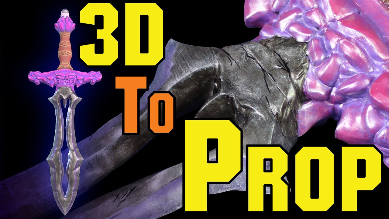 Creative Journey - 3D Print to Final Printed Prop - YouTube