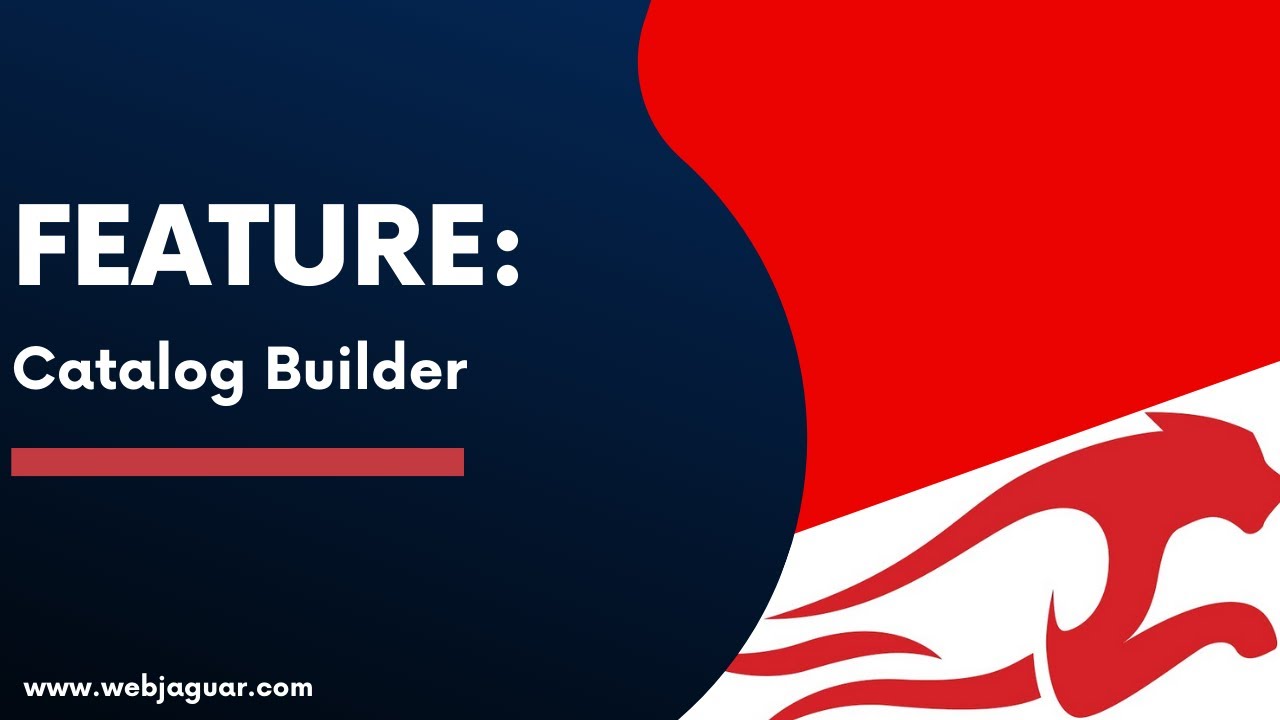 Feature: Catalog Builder - YouTube