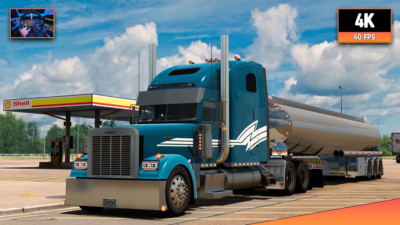 Freightliner Classic XL + DD60 12.7L | Joplin - Jonesboro | ATS 1.58 4K ...