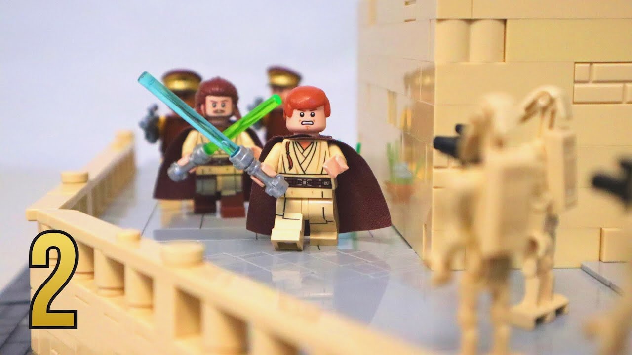 Building Theed - Episode 2 | Angles, Lights, and Figs - LEGO Star Wars ...