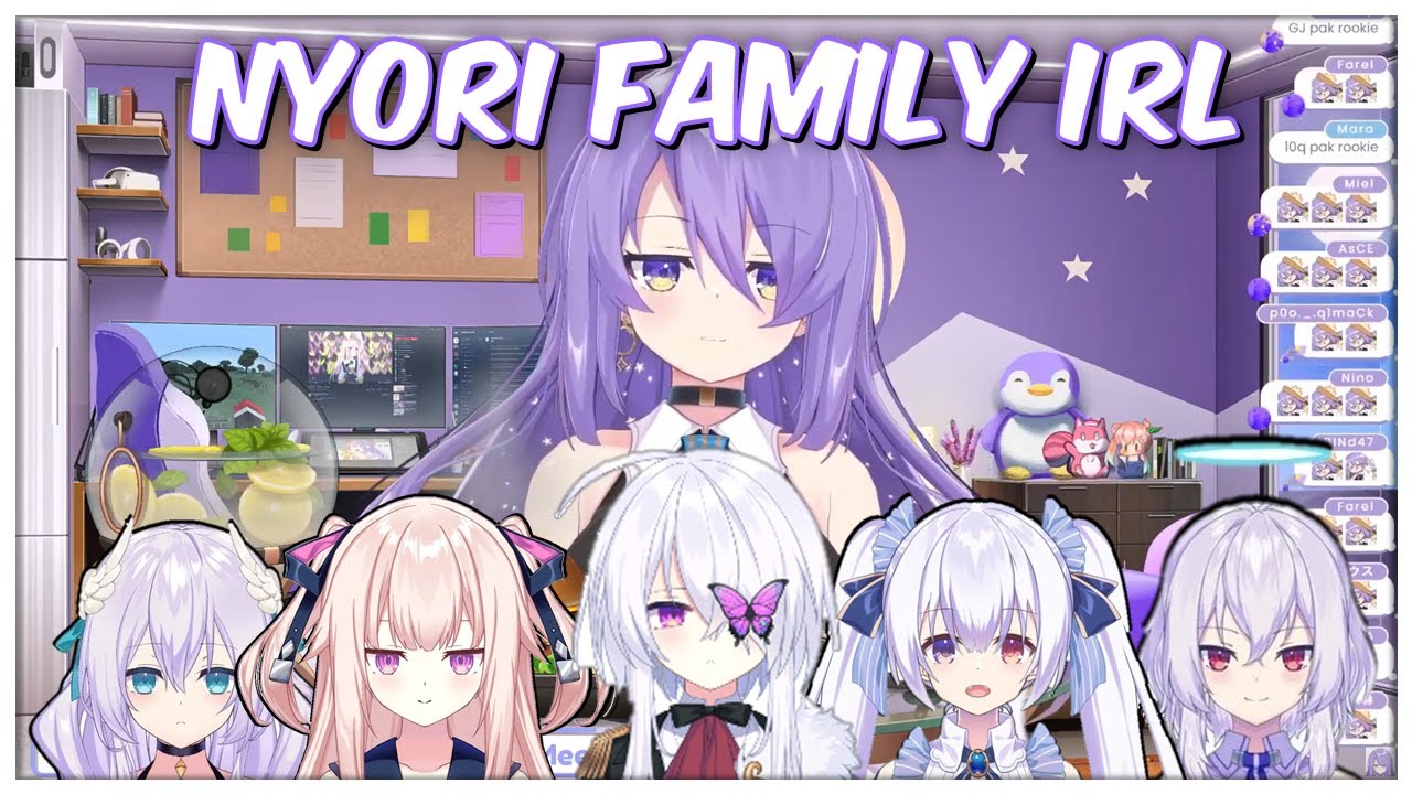 Moona telling How Nyori Family looks IRL | Moona Hoshinova - YouTube