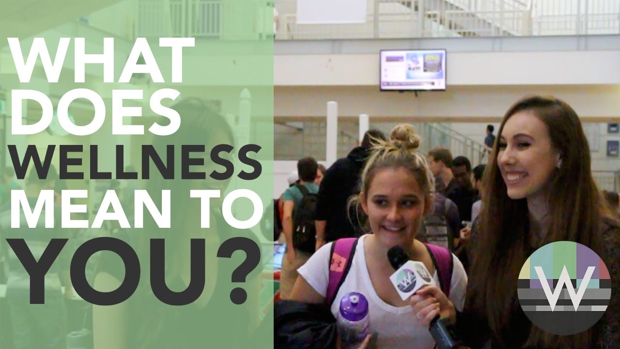 Students talk Wellness at University - YouTube