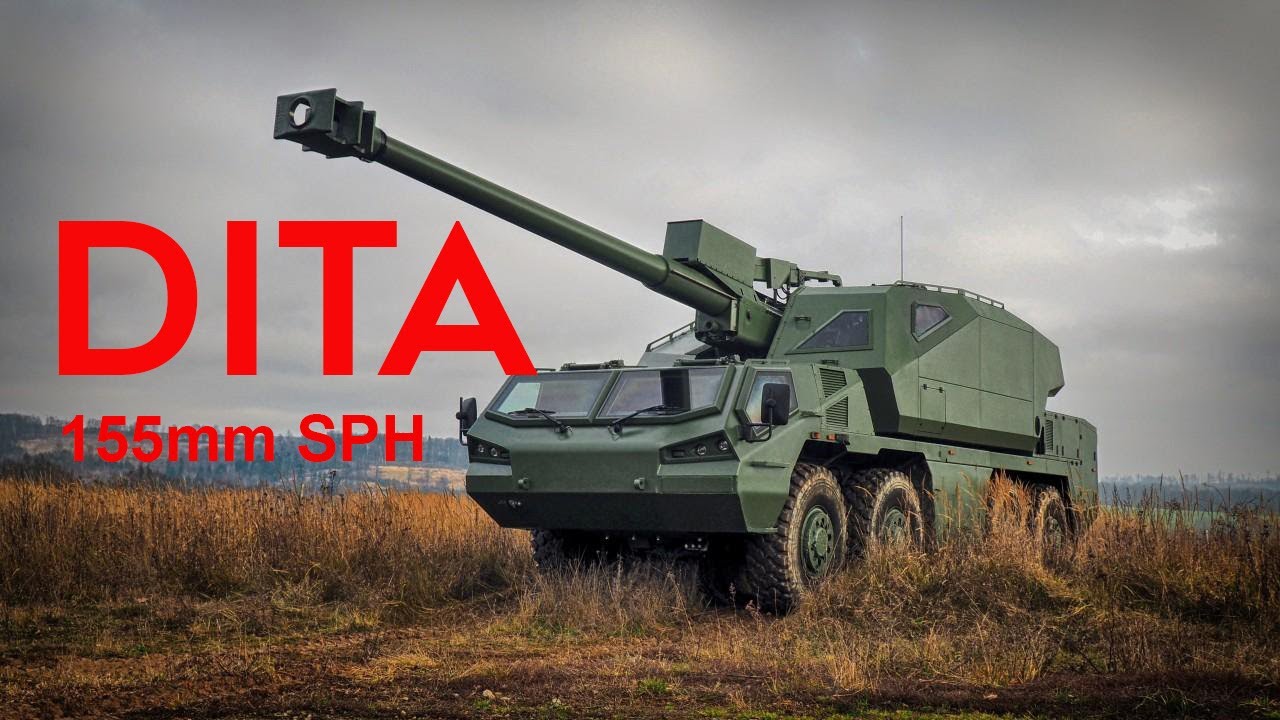 Dita 155 mm: Outstanding SPH From The Czech Republic - YouTube