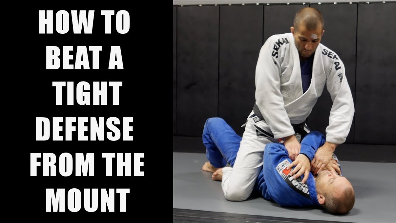 How to beat a tight defense from the Mount position - YouTube