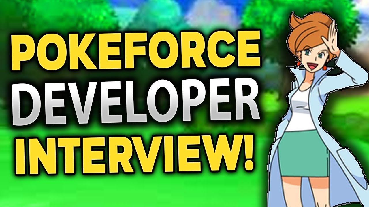 Developer Interview with the NEWEST Pokemon MMO Dev! PokeForce! - YouTube