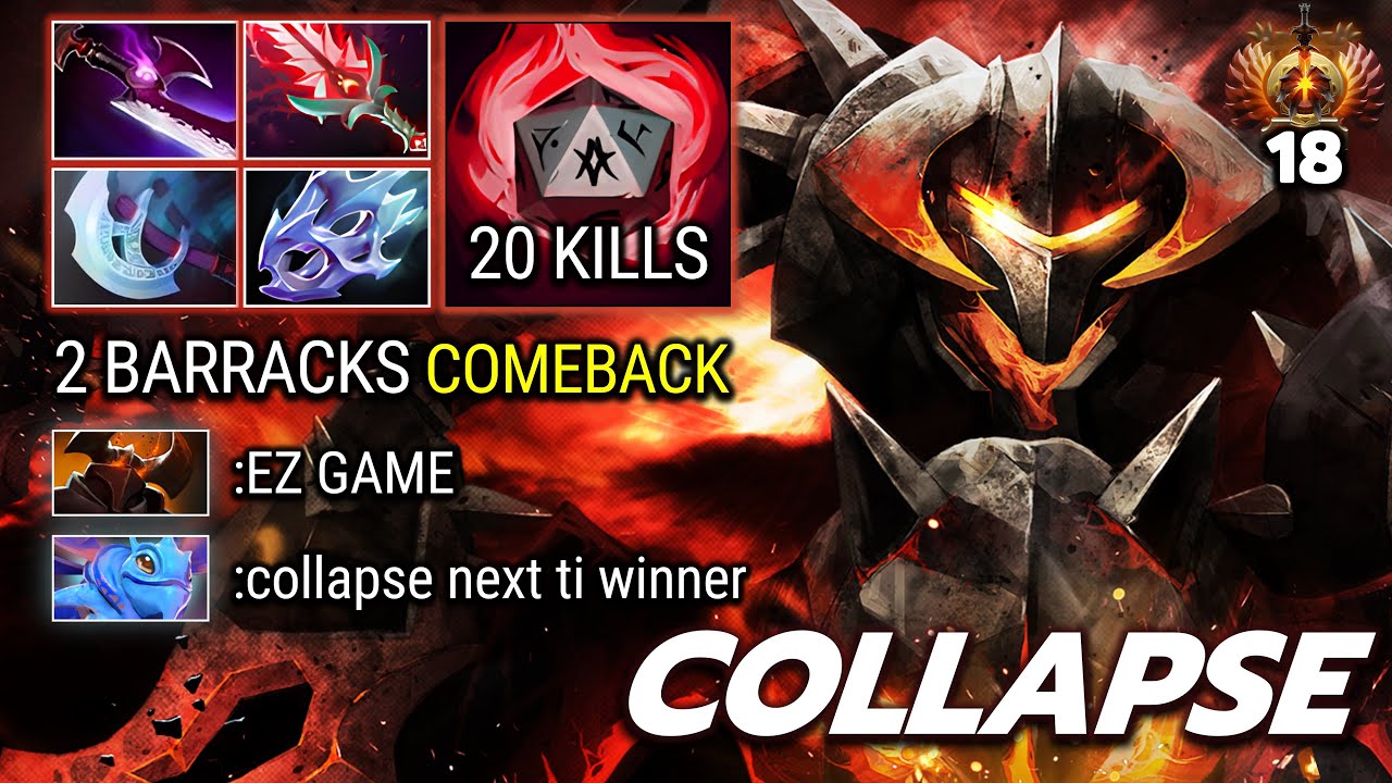 COLLAPSE [Chaos Knight] Offlane 93.000 Damage Epic Comeback - Pos3 ...