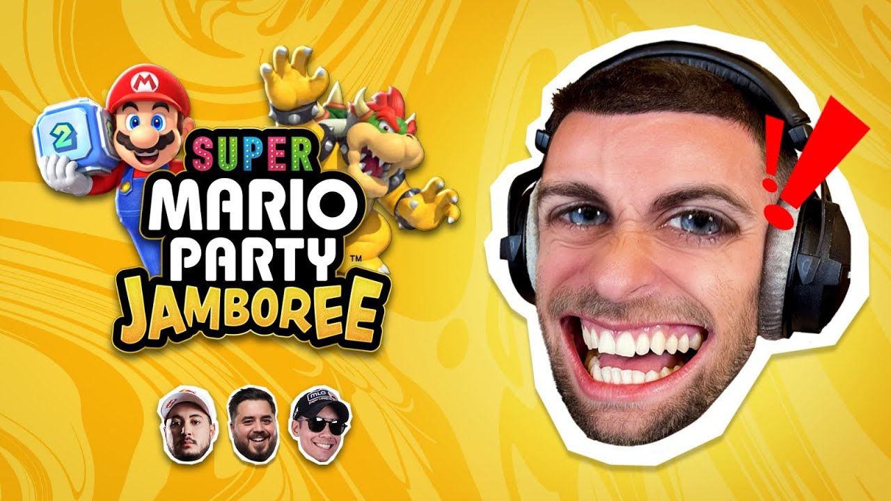 Super Mario Party Jamboree - Rediffusion Squeezie du 17/10 - YouTube
