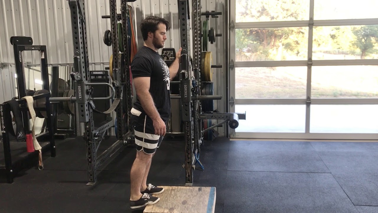 Calf Iso-Hold - Dorsiflexion - YouTube