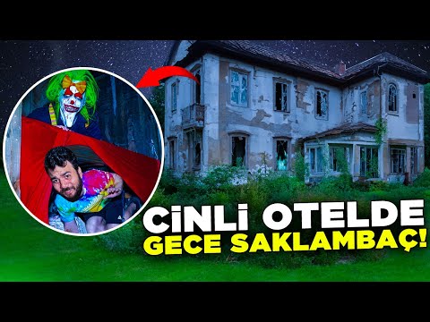 MAHSUR KALDIK !? CİNLİ OTELDE SAKLAMBAÇ !?
