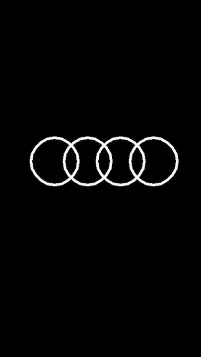 Creating a Simple Audi logo with Python Turtle Graphics - YouTube
