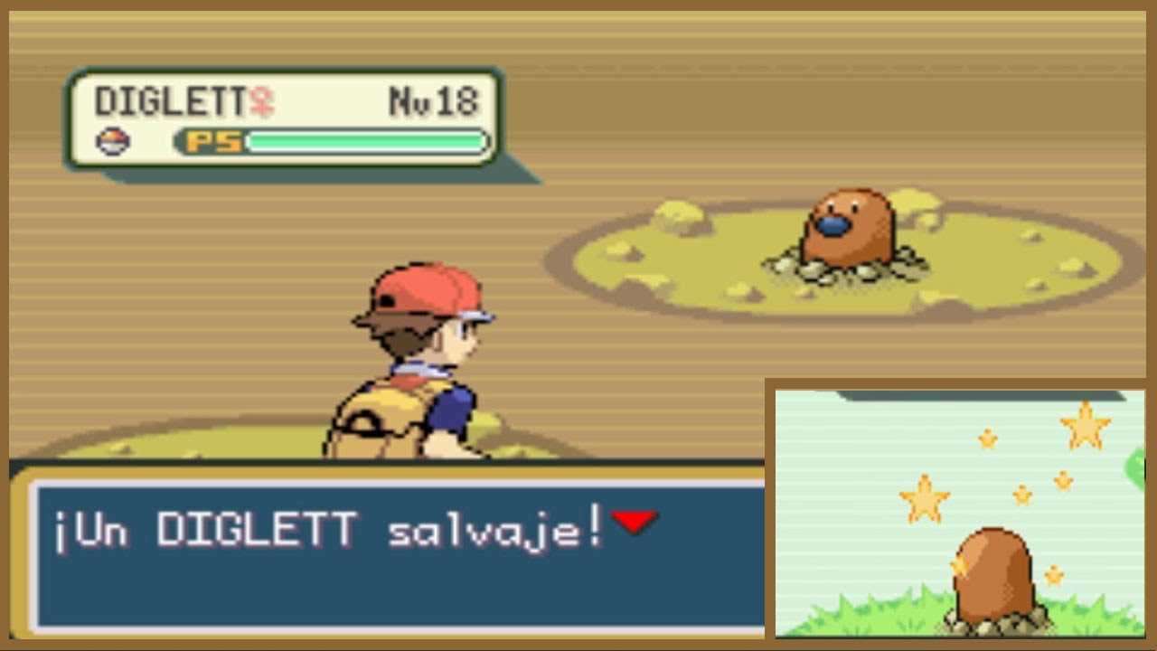 Live!!, Shiny Diglett 1883 RE´s, Pokémon Fire Red (DTQ#3) - YouTube