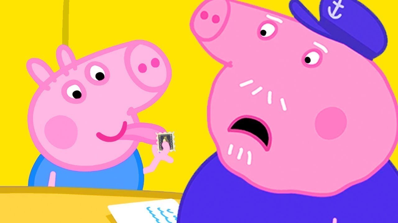 Peppa Pig Full Episodes | Stamps | Cartoons for Children - YouTube