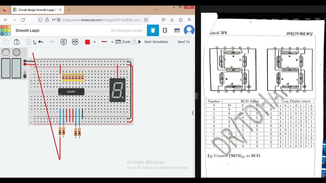 7segment display - YouTube