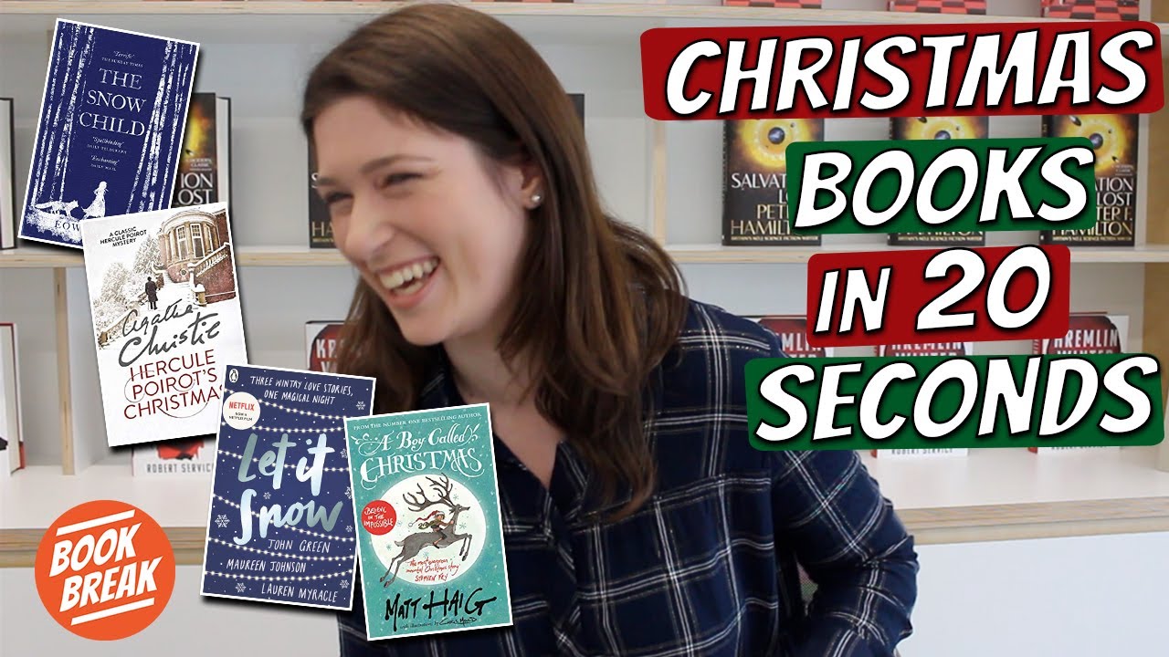 Christmas Books in 20 Seconds | #BookBreak - YouTube