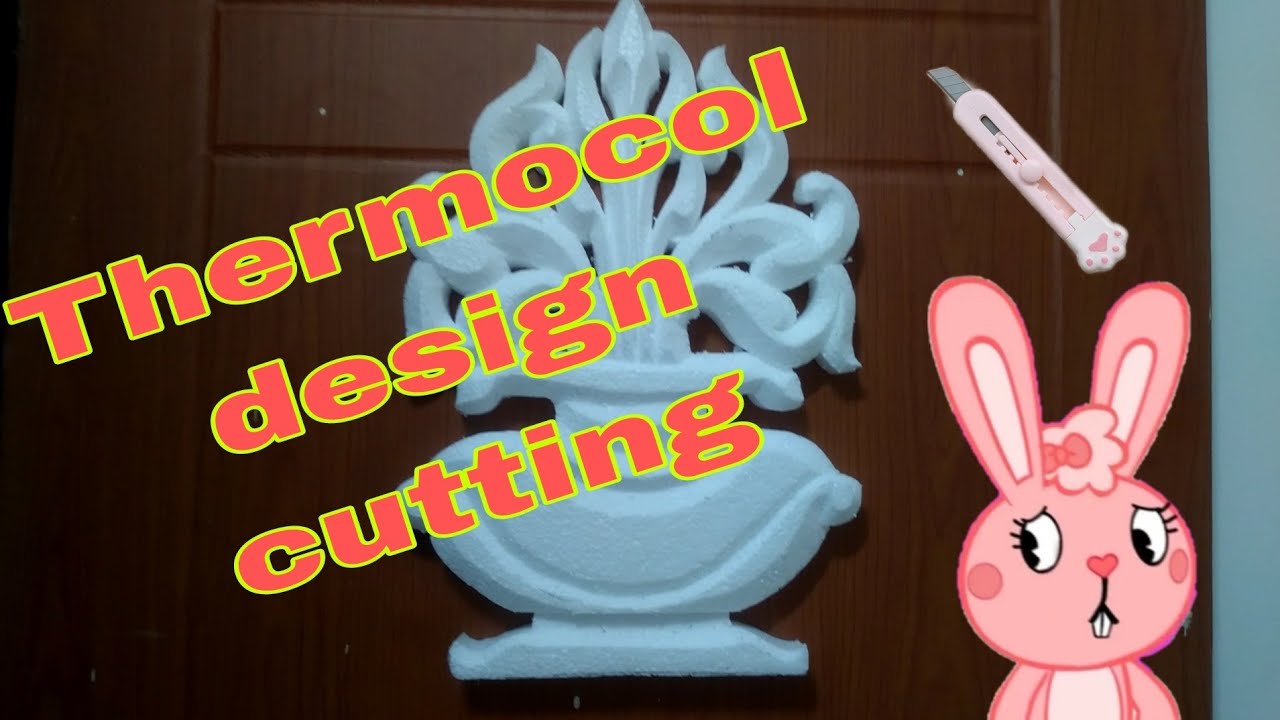 Thermocol design cutting || Thermocol cutting process || Thermocol ...