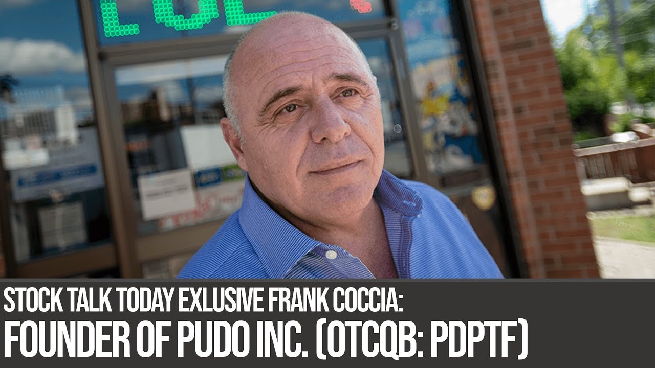 Stock Talk Today Exclusive: Frank Coccia Founder of PUDO Inc. (OTCQB ...