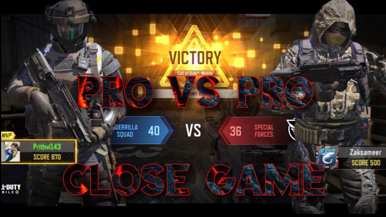 Pro Squad VS Pro Squad #Callofdutymobile #Game Day (005/365) - YouTube