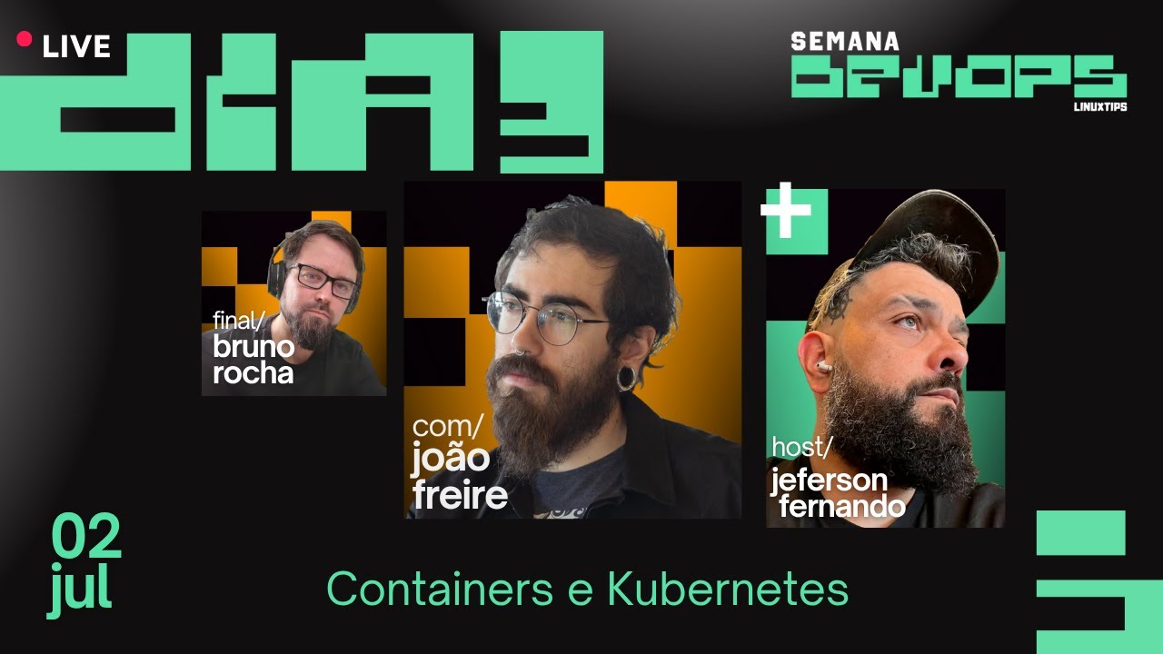 Semana DevOps - Containers e Kubernetes - Dia 3 - YouTube
