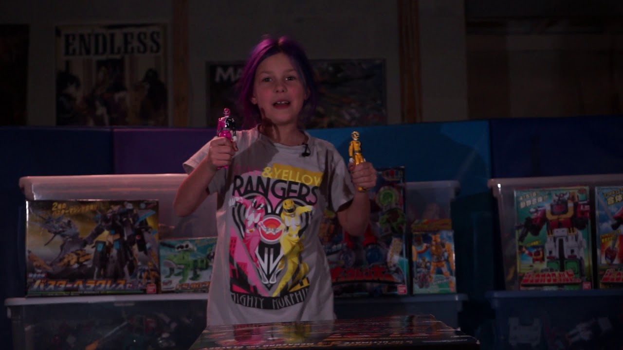 Power Rangers Pink and Yellow - YouTube