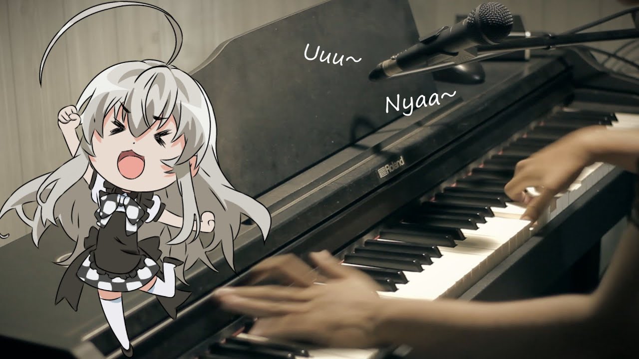 Haiyore! Nyaruko-san OP - Taiyou Iwaku Moeyo Chaos / 太陽曰く燃えよカオス [PIANO ...