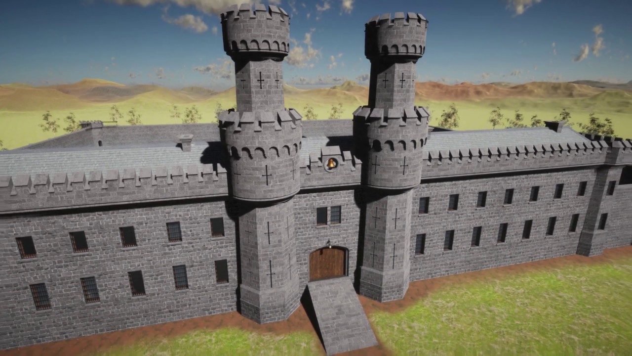 Pentridge Bluestone Prison 3D Model for Unity HDRP (Part 1 - Outer ...