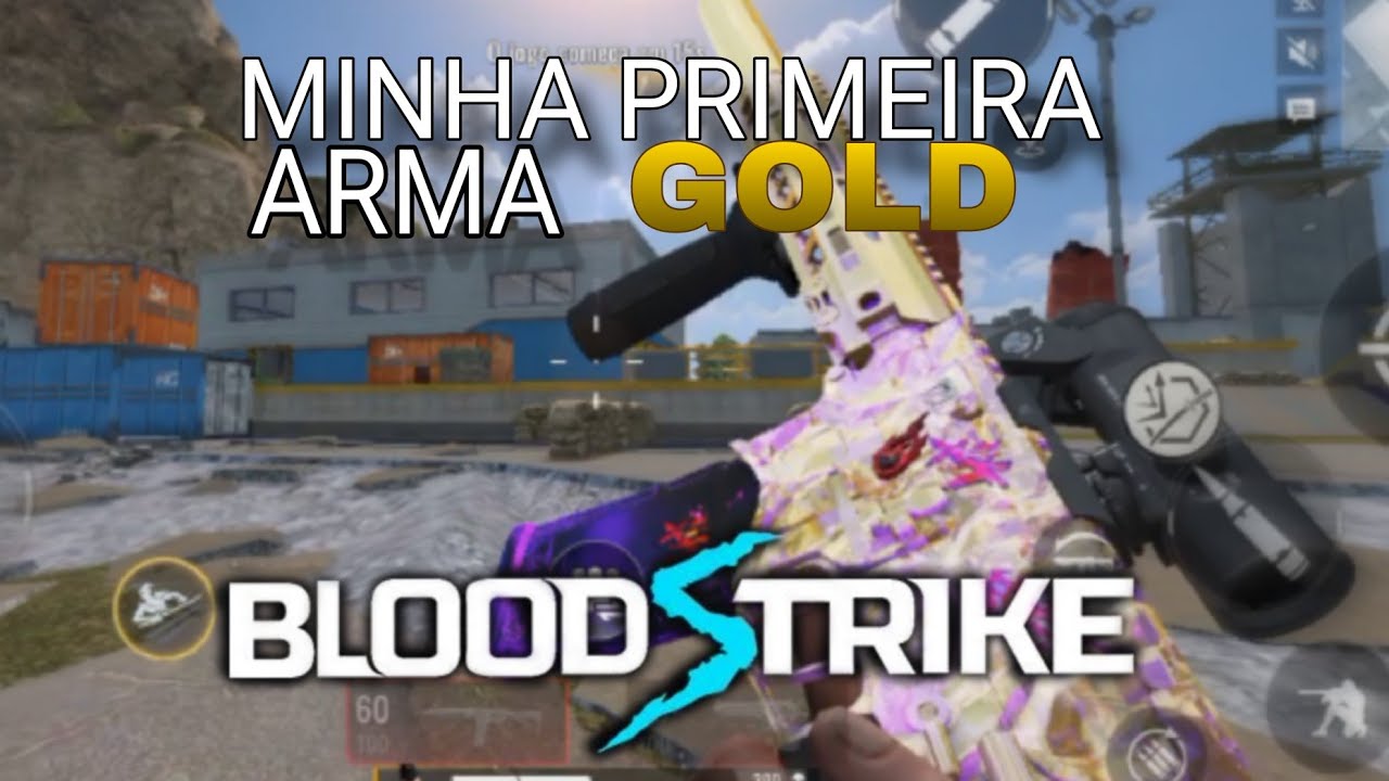 joguei com a minha primeira arma Gold no BLOOD STRIKE #bloodstrike ...