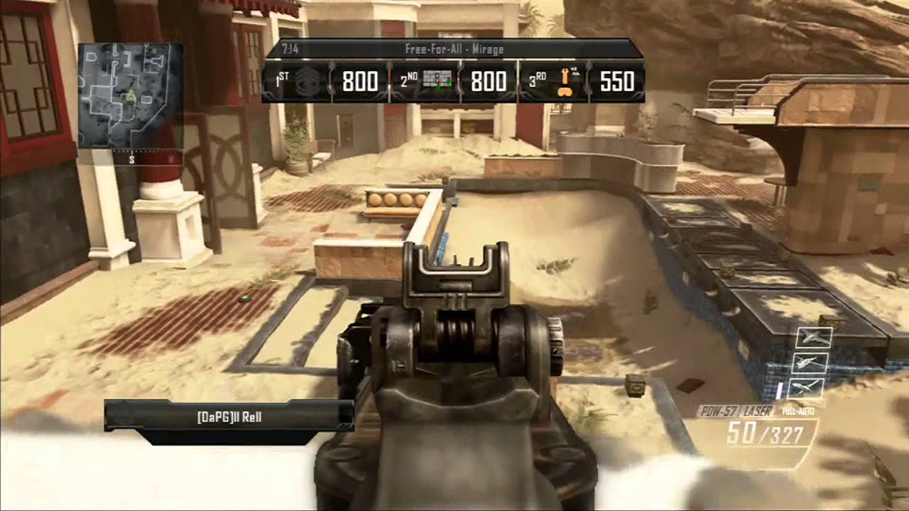 Free For All on Mirage [Black Ops 2] - YouTube