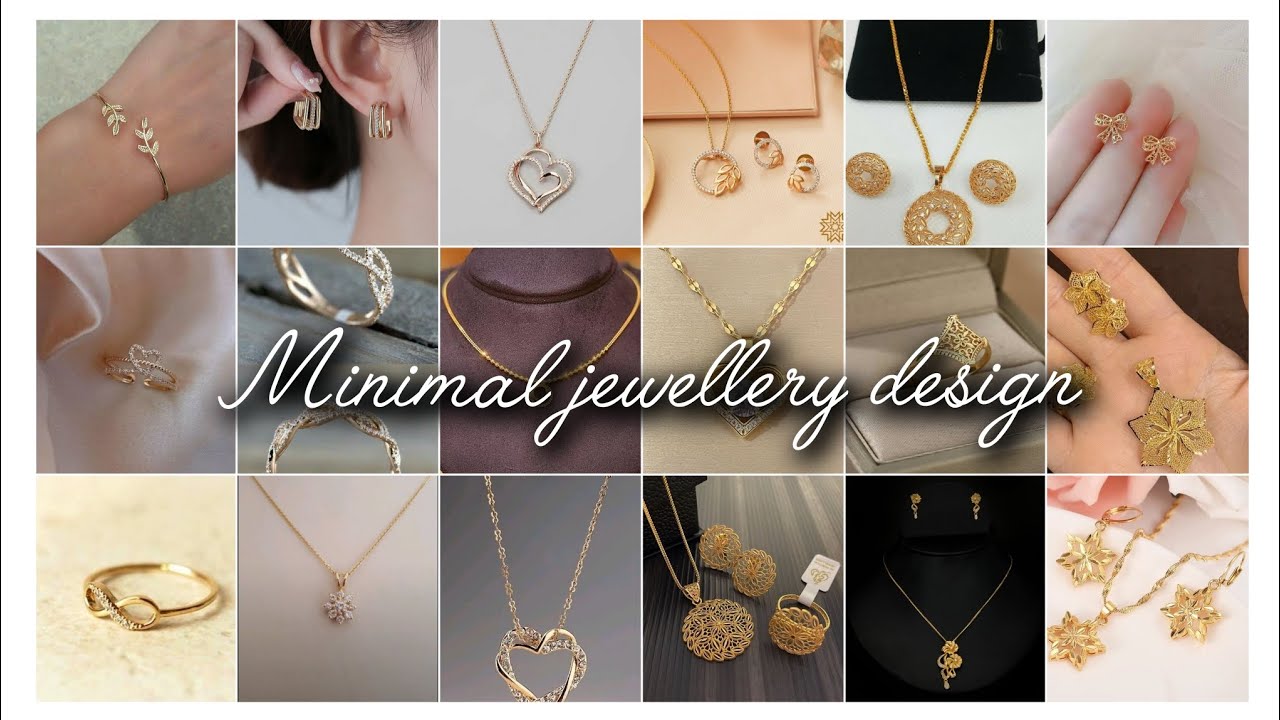 Minimal jewellery design | gold jewellery designs | 24k gold jewellery ...