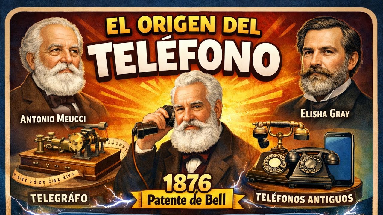 El Origen del Teléfono: Bell, Meucci y la Gran Polémica - YouTube