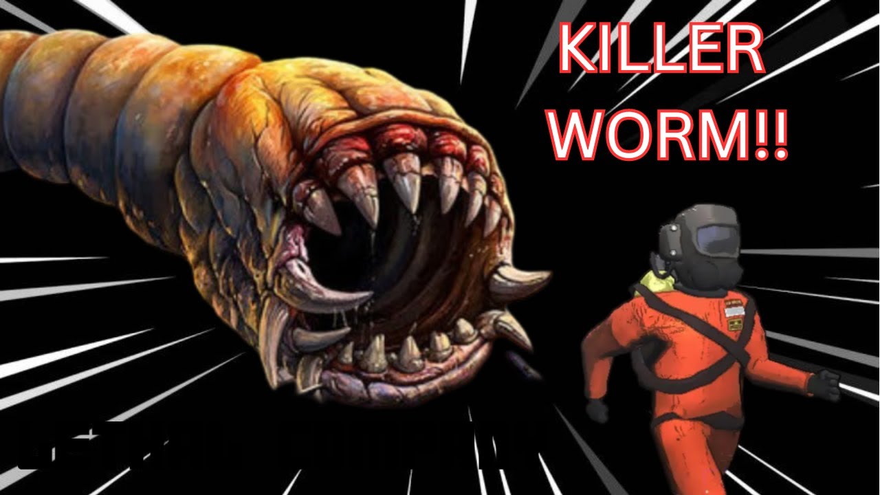 FIRST ENCOUNTER WITH GIANT KILLER WORM!!! - LETHAL COMPANY. - YouTube