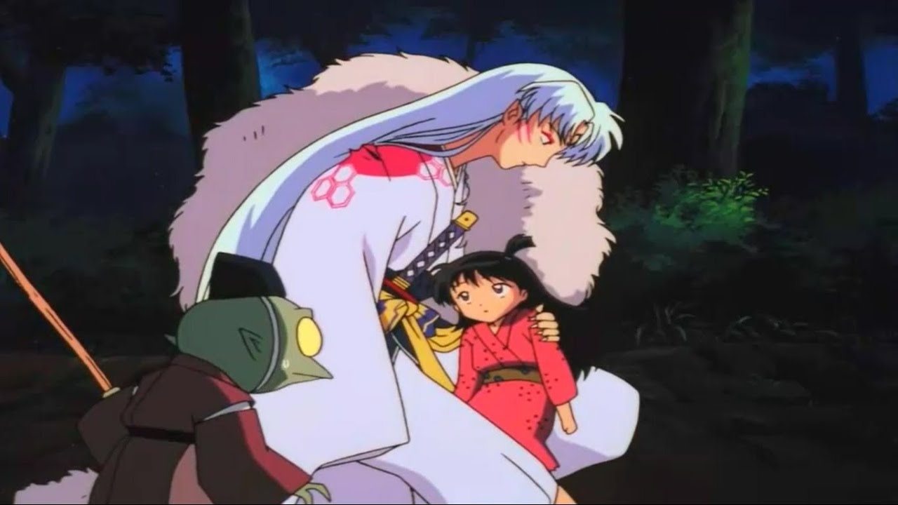 Sesshomaru revive Rin - YouTube