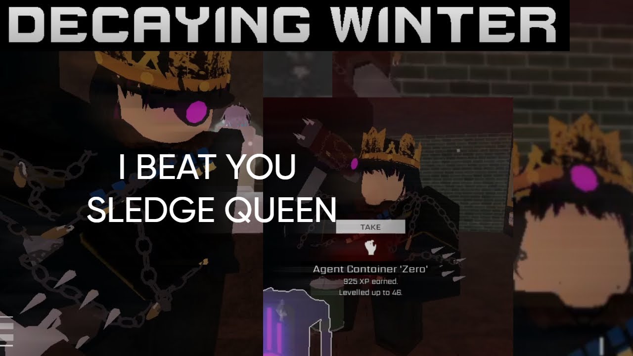 Killing Sledge Queen With A Melee | Decaying winter - YouTube