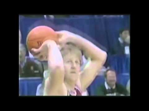 Larry Bird 1985 3 Point Shootout- 9 IN A ROW!!!! - YouTube
