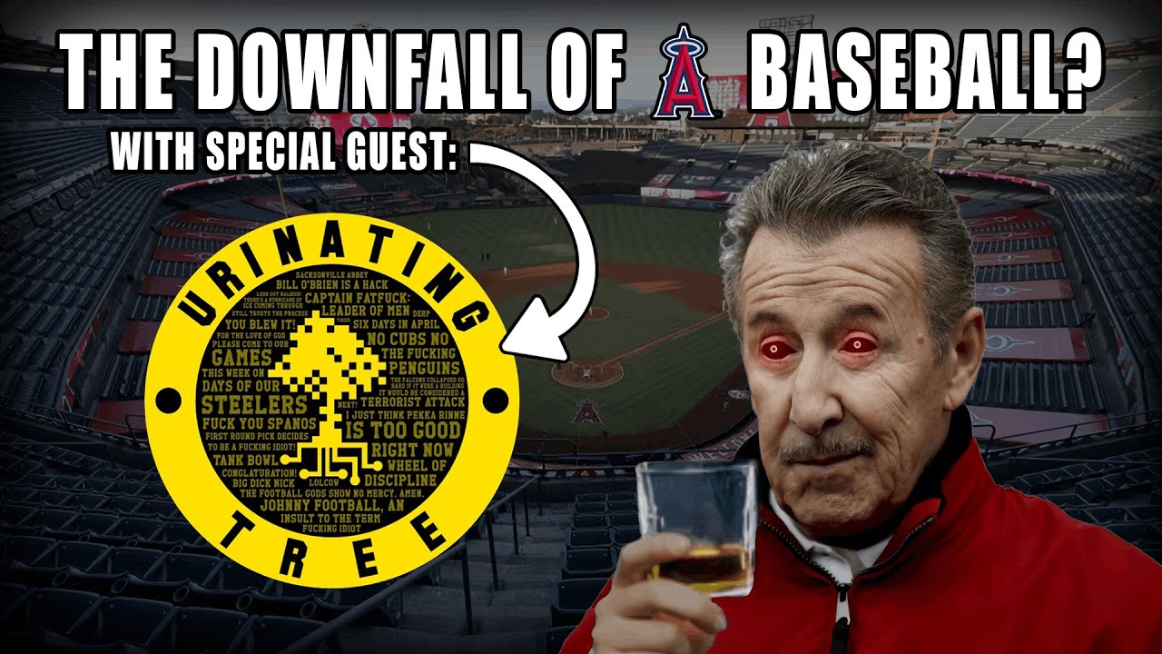 Urinating Tree Joins Halos in the infield - YouTube