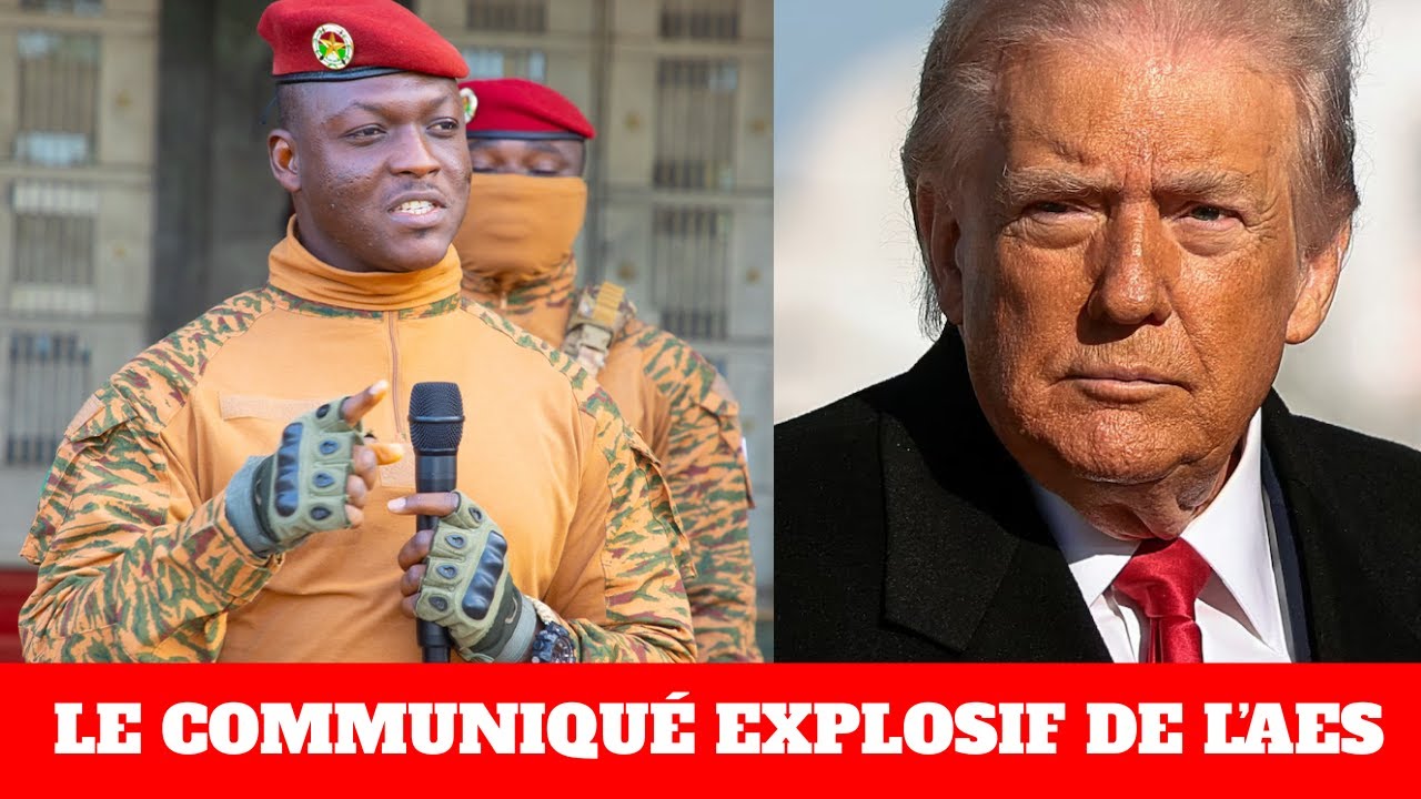 🛑COMMUNIQUÉ CHOC DE L’AES : DONALD TRUMP NE S’ATTENDAIT PAS À CELA ...