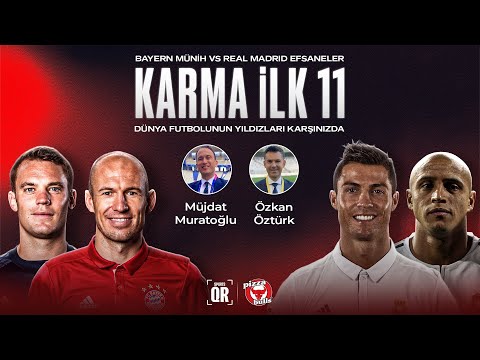  BAYER VE REAL MADRİD EFSANE KARMA İLK 11 