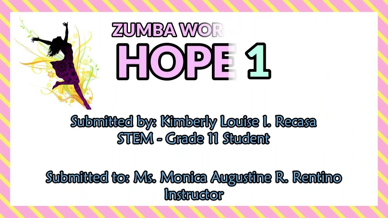 Zumba Performance Task (PE and Health) - YouTube